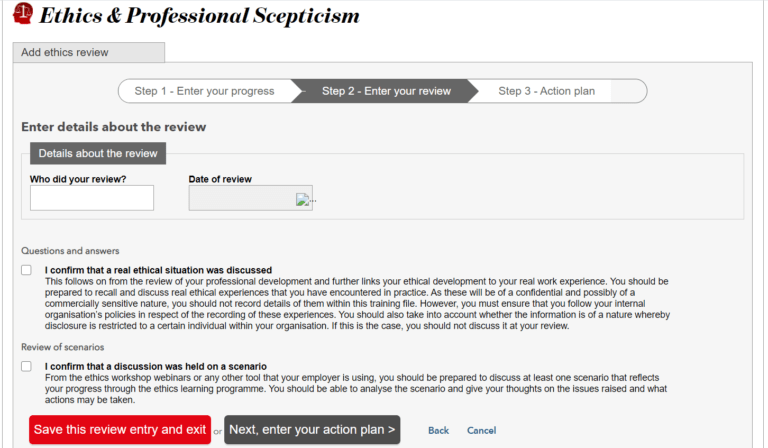 ICAEW ACA Ethics Learning Programme - Jag's Journey